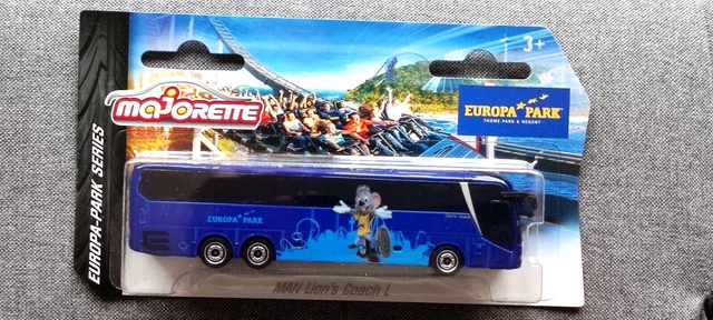 MAJORETTE BUS MAN Lions Coach L Werbemodell Europa Park OVP EUR 18,00 ...