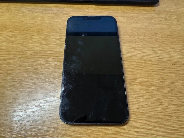 APPLE IPHONE 14 128GB Midnight 'Smashed back' £171.66 - PicClick UK