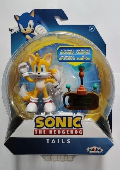 SONIC THE HEDGEHOG Tails With Miles Electric 10cm Figure Free P+P £19. ...