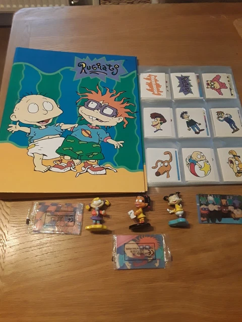 MERLIN RUGRATS STICKER Set complete With Folder Plus £12.00 - PicClick UK