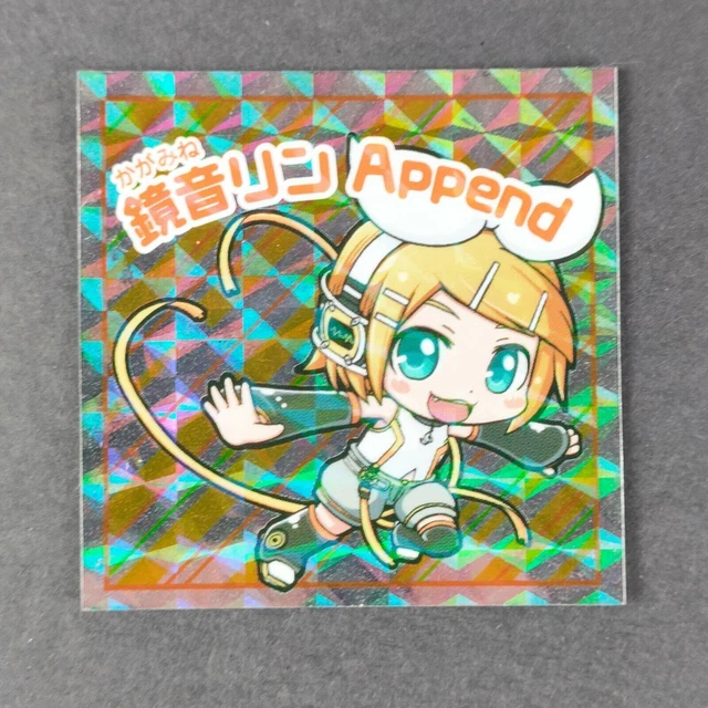 KAGAMINE RIN HATSUNE Miku × Bikkuriman Seal Sticker LOTTE No.2 From ...