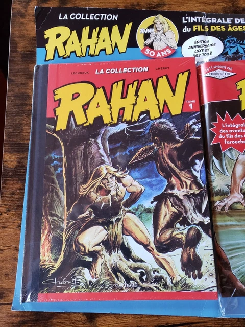 RAHAN N°1 INTEGRALE + DOSSIER + DEPLIANT COLLECTOR ANNIVERSAIRE 50 Ans ...