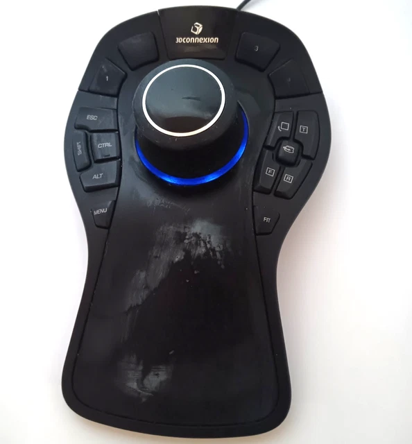 3DCONNEXION SPACEMOUSE PRO Wired Ergonomic 3D Mouse USB Tested, Fully ...