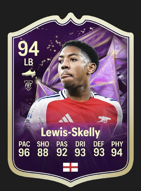 MYLES LEWIS-SKELLY ARSENAL FIFA FUT Card Size A3 £31.91 - PicClick UK