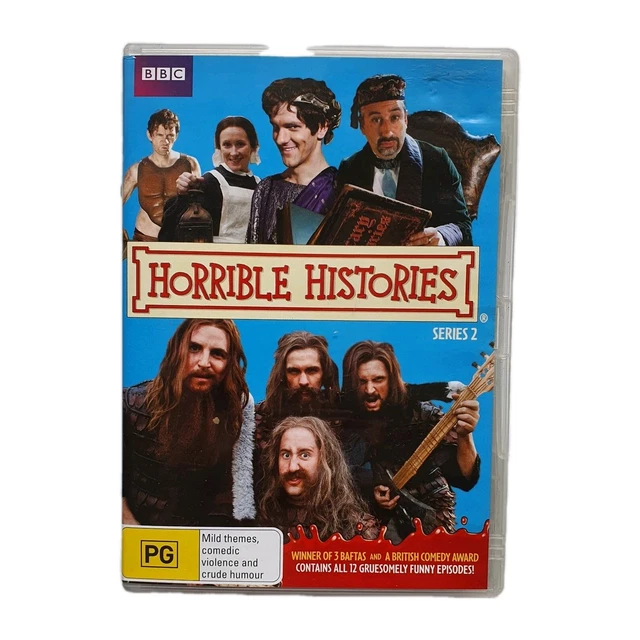 HORRIBLE HISTORIES | Season 2 DVD 2011 British Comedy BBC, Region 4, VGC £6.27 - PicClick UK