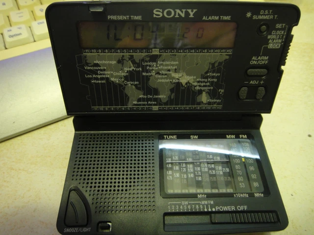 SONY ICF-SW12 FM/SW1-9/MW 11 band receiver reparar o recambios España ...