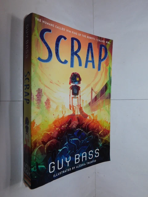 SCRAP BY GUY Bass PB 2023 children's sci-fi novel £5.95 - PicClick UK