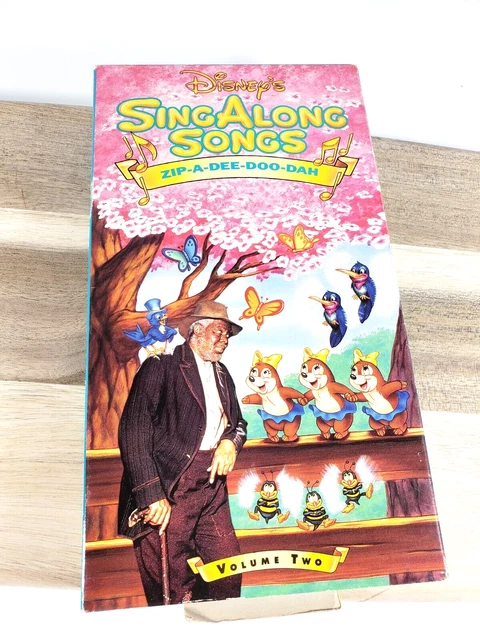 DISNEYS SING ALONG Songs - Song of the South: Zip-A-Dee-Doo-Dah (VHS ...
