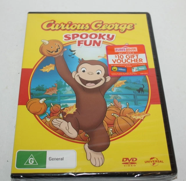 CURIOUS GEORGE SPOOKY Fun DVD 2018 Brand New & Sealed Region 4 PAL $18. ...