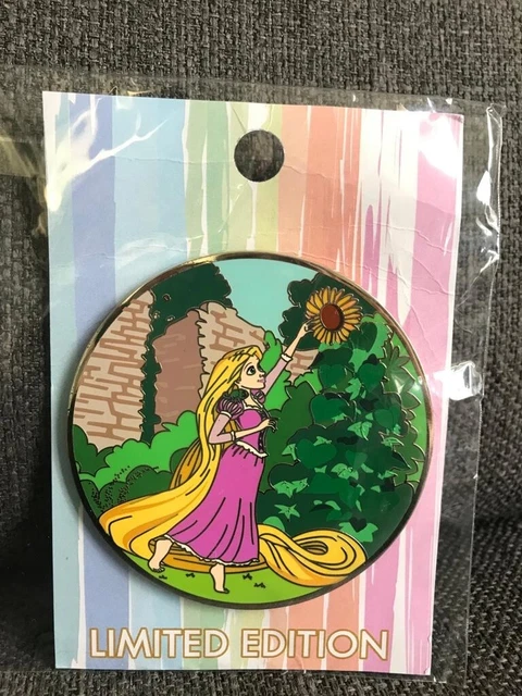 PIN RAPUNZEL SUNFLOWER Raiponce Tangled Golden Magic LE 300 Disney ACME ...