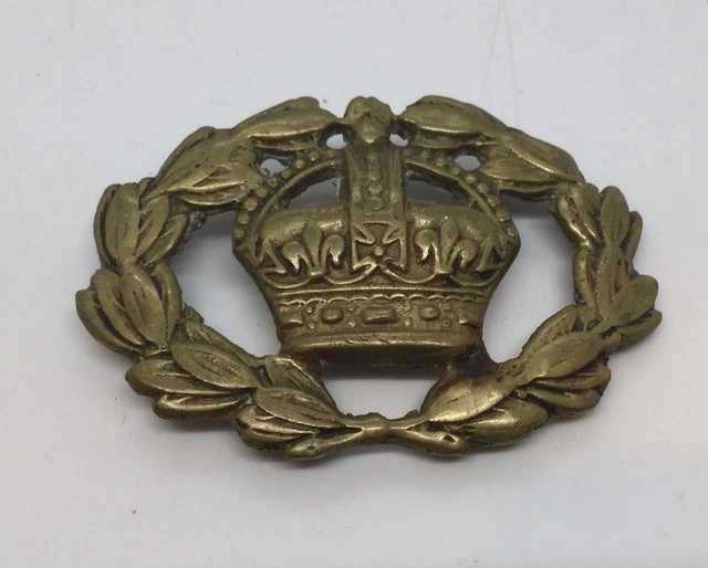 WW2 BRITISH ARMY WARRANT OFFICER Wo2 BRASS RANK BADGE $9.99 - PicClick