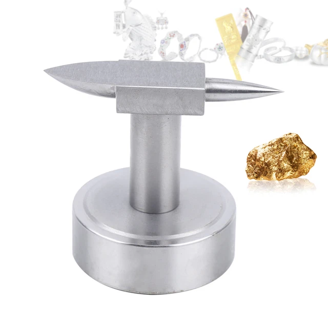 DOUBLE HORN ANVIL Block Jewelry Making Bench Tool Forming Shaping Tool ...
