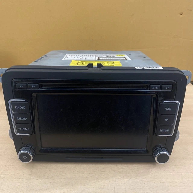 RADIO DE VOITURE Système Navigation Rns 510 VW EOS Golf Passat Touran ...