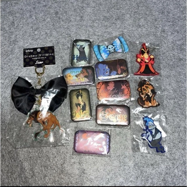 THE LION KING Disney Villains Set Scar Jafar Hades Frollo The Aladdin ...