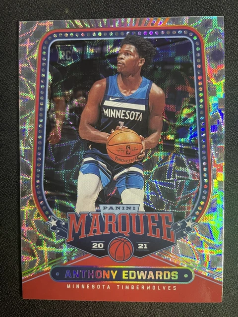 ANTHONY EDWARDS 2020-21 Chronicles Marquee Asia Scope Rc #254 ...