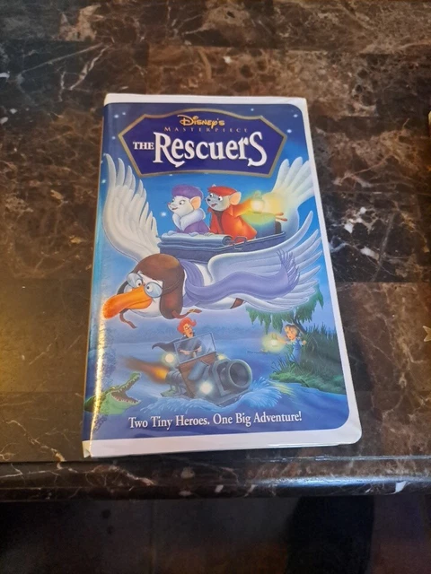 THE RESCUERS (VHS, 1998) Walt Disney Masterpiece Collection 14793 No ...