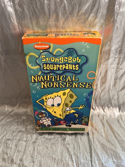 SPONGEBOB SQUAREPANTS NAUTICAL Nonsense VHS £11.77 - PicClick UK
