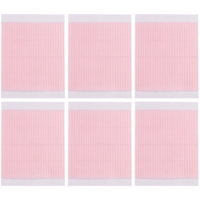 6 SHEETS DOUBLE Eyelid Fiber Strips Miss Woman Girl Sticker Lifting $19 ...