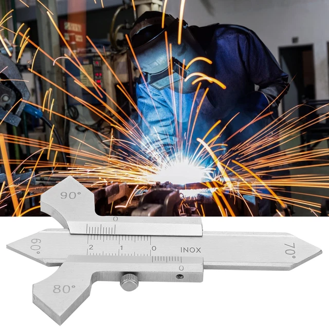 WELD STITCH GAUGE Stainless Steel Welding Inspection Test Measuring ...