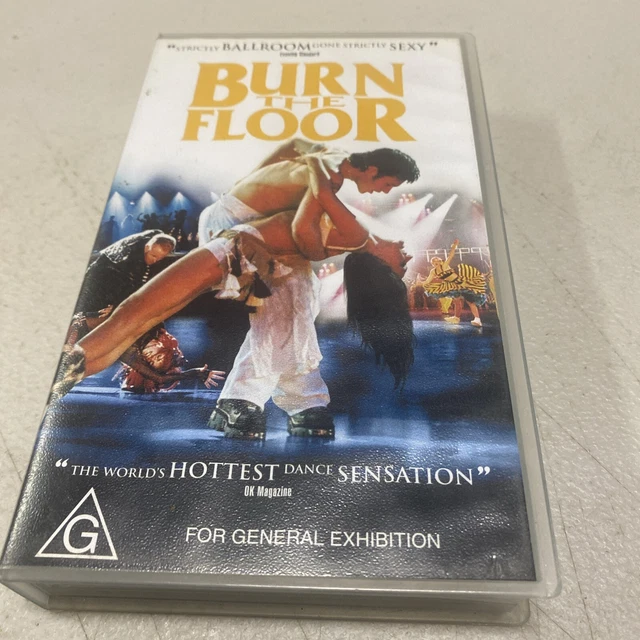 BURN THE FLOOR On VHS Cleaned And Tested $9.99 - PicClick AU