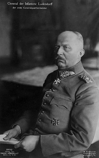WWI GERMAN MILITARY Leader & Politician Erich Ludendorff Old Photo 2 ...