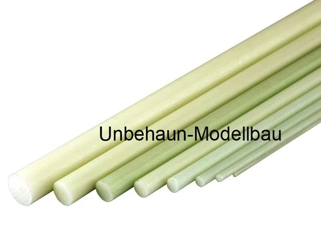 GFK GLASFASER STAB GFK-Rundstab 1000 mm lang - 1,0mm bis 10,0mm Größe ...