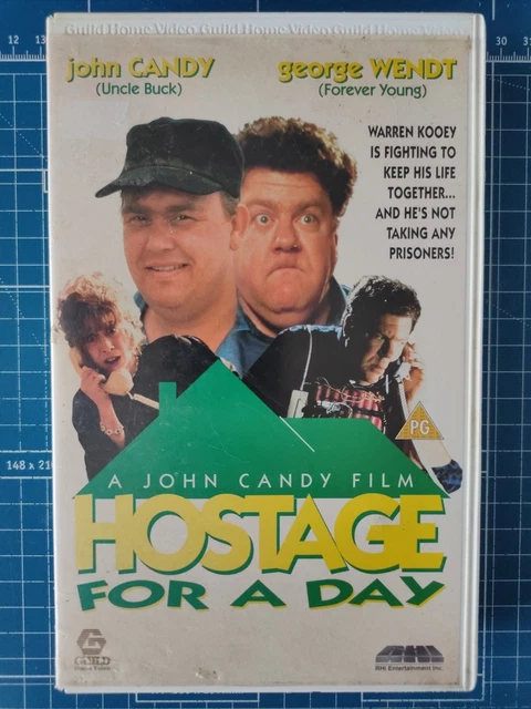 HOSTAGE FOR A Day (Big Box Ex-rental) John Candy,George Wendt (PAL VHS ...