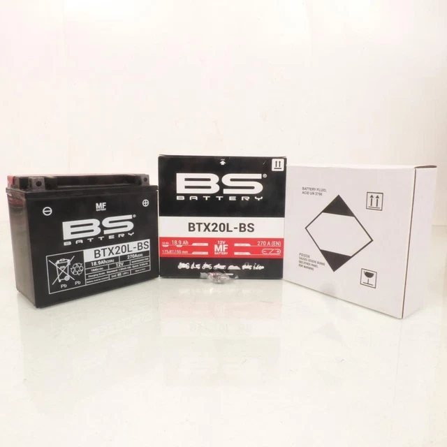 BATTERIE BS BATTERY Quad CF moto 500 Cforce 2014-2015 YTX20L-BS / 12V ...