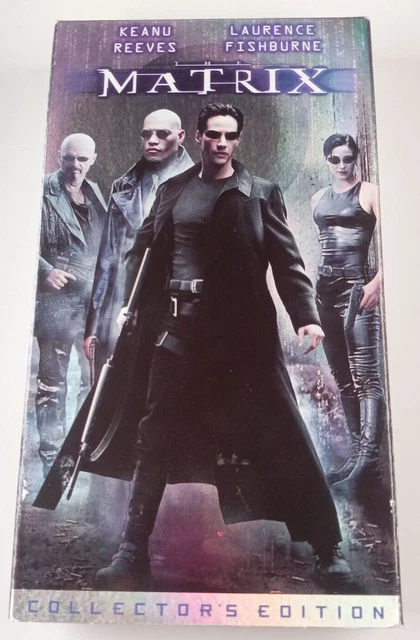 THE MATRIX (VHS, 1999, Collectors Edition) Keanu Reeves TESTED £4.97 ...
