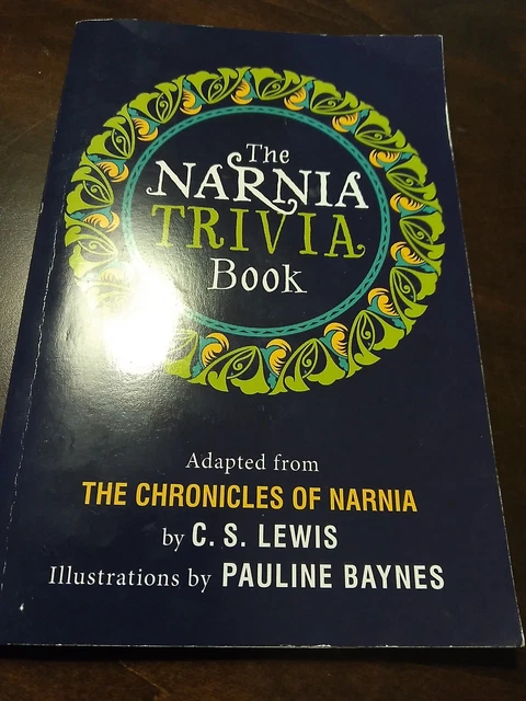 THE NARNIA TRIVIA Book Adapted From Chronicles Of Narnia CS Lewis $4.78 ...