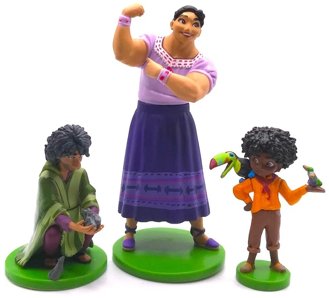 ENCANTO FIGURE PLAY Set DISNEY Movie PVC TOY Luisa BRUNO Antonio PICO ...