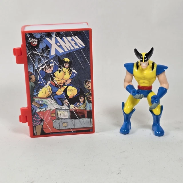 WOLVERINE X-MEN FIGURE Burger King Premium Toy Stan Lee Marvel Pop Up £ ...