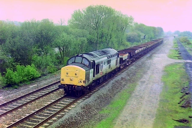 35MM RAILWAY COLOUR Negative Class 37 679 at Stenson Junction £1.75 ...