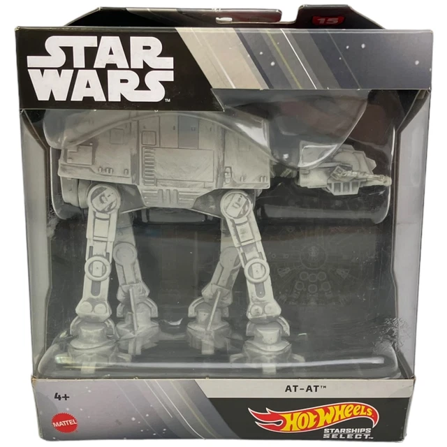STAR WARS HOT Wheels Starships Select AT-AT Die-Cast 2022 Mattel scellé ...