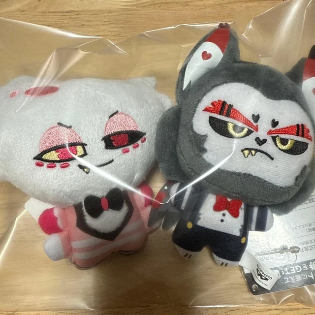 HAZBIN HOTEL PELUCHE Angel Dust Husk Toys Vol.2 Set di 2 dal Giappone ...