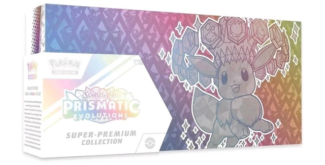 POKÉMON PRISMATIC EVOLUTIONS Super Premium Collection SPC - Brand New ...