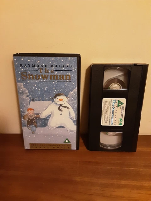 RAYMOND BRIGGS' THE Snowman - VHS / Video Tape - David Bowie Version ...