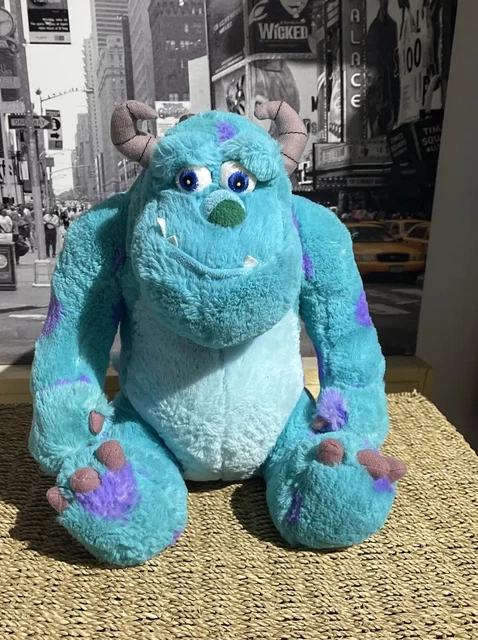DISNEY STORE SULLEY Plush 15" Sully Monsters Inc Stuffed Animal Toy ...
