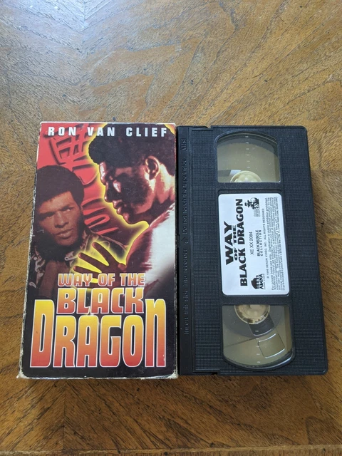 WAY OF THE Black Dragon Vhs Ron Van Clief Kung Fu Martial Arts Arena ...