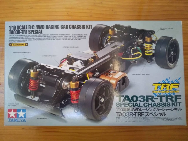 TAMIYA 1/10 RC TA03R-TRF Special Chassis Kit Electric 4WD Drift Touring ...