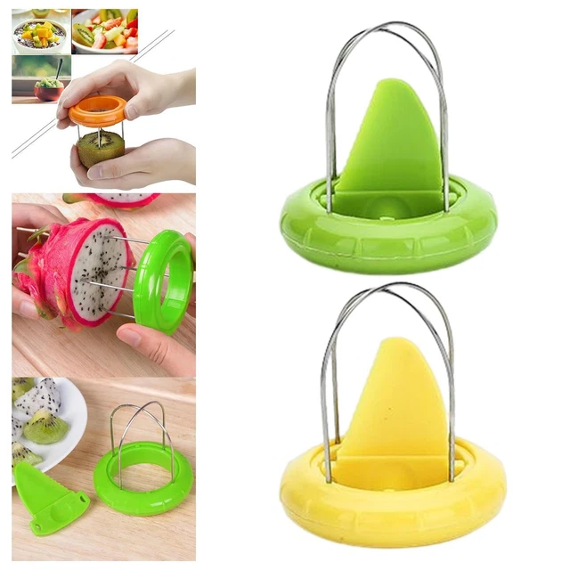 KIWI SLICER FRUIT Peel Remover Stainless Steel Handheld for Kitchen ...