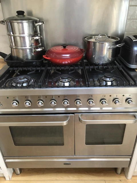 BRITANNIA SI-10T6-T-S DUAL Fuel Range Cooker, extractor and hub £173.79 ...