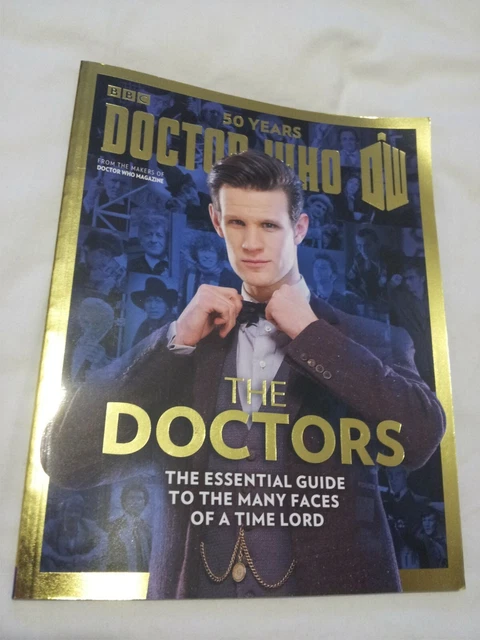 50 YEARS OF DOCTOR WHO 1ST UK SPECIAL EDITION DWM BOOKAZINE 2013 Matt ...
