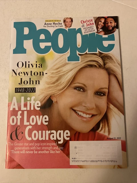PEOPLE MAGAZINE AUGUST 22 2022 OLIVIA NEWTON-JOHN A LIFE OF LOVE ...