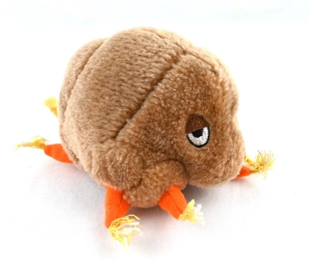 GIANT MICROBES SCABIES Mange Plush Disease Germ Toy Brown Orange Yellow ...
