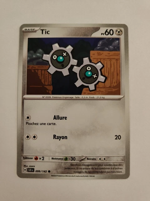 CARTE POKÉMON - Tic 099/142 - Courrone Stellaire EV07 EUR 1,00 ...