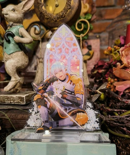 IN STOCK FINAL Fantasy FF14 Haurchefant Acrylic Desk Decor Desktop ...
