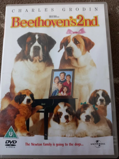 BEETHOVEN'S 2ND DVD St Bernard Dog Beethoven 2 £3.99 - PicClick UK