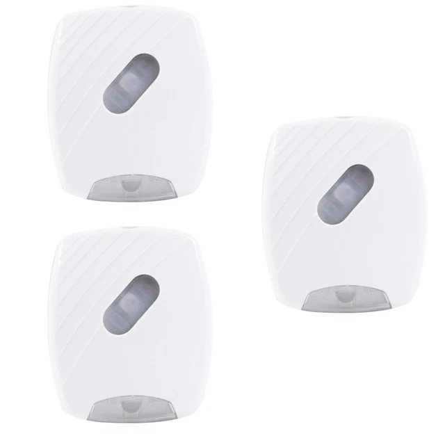 SET OF 3 Bathroom Night Light Human Body Induction Toilet LED Lamp £25. ...