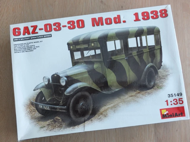 1/35 MINIART 35149 - Wwii Russian Gaz-30-30 Mod. 1938 Military ...